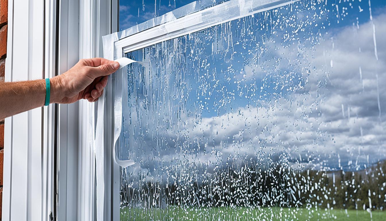 Fenster Klebeband Abdichten
